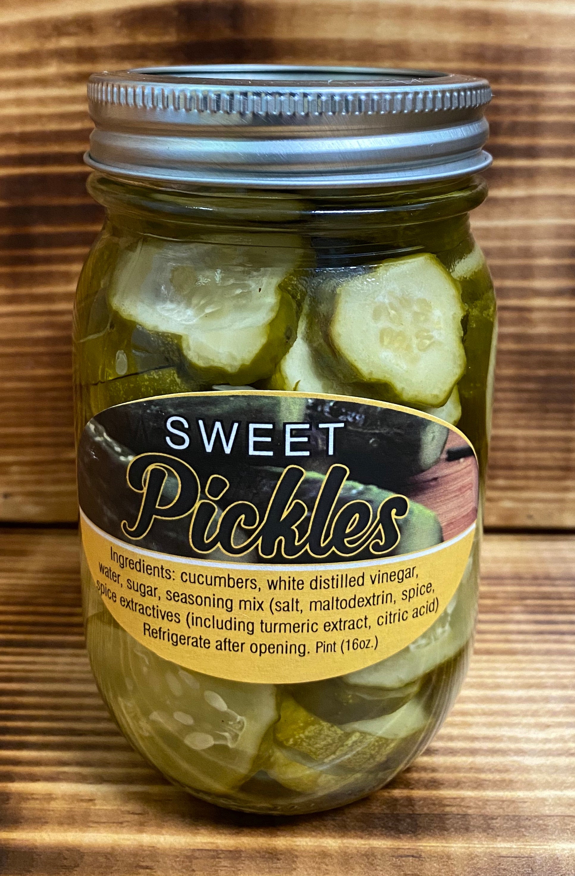Sweet Pickle Slices | A Little Taste of Country